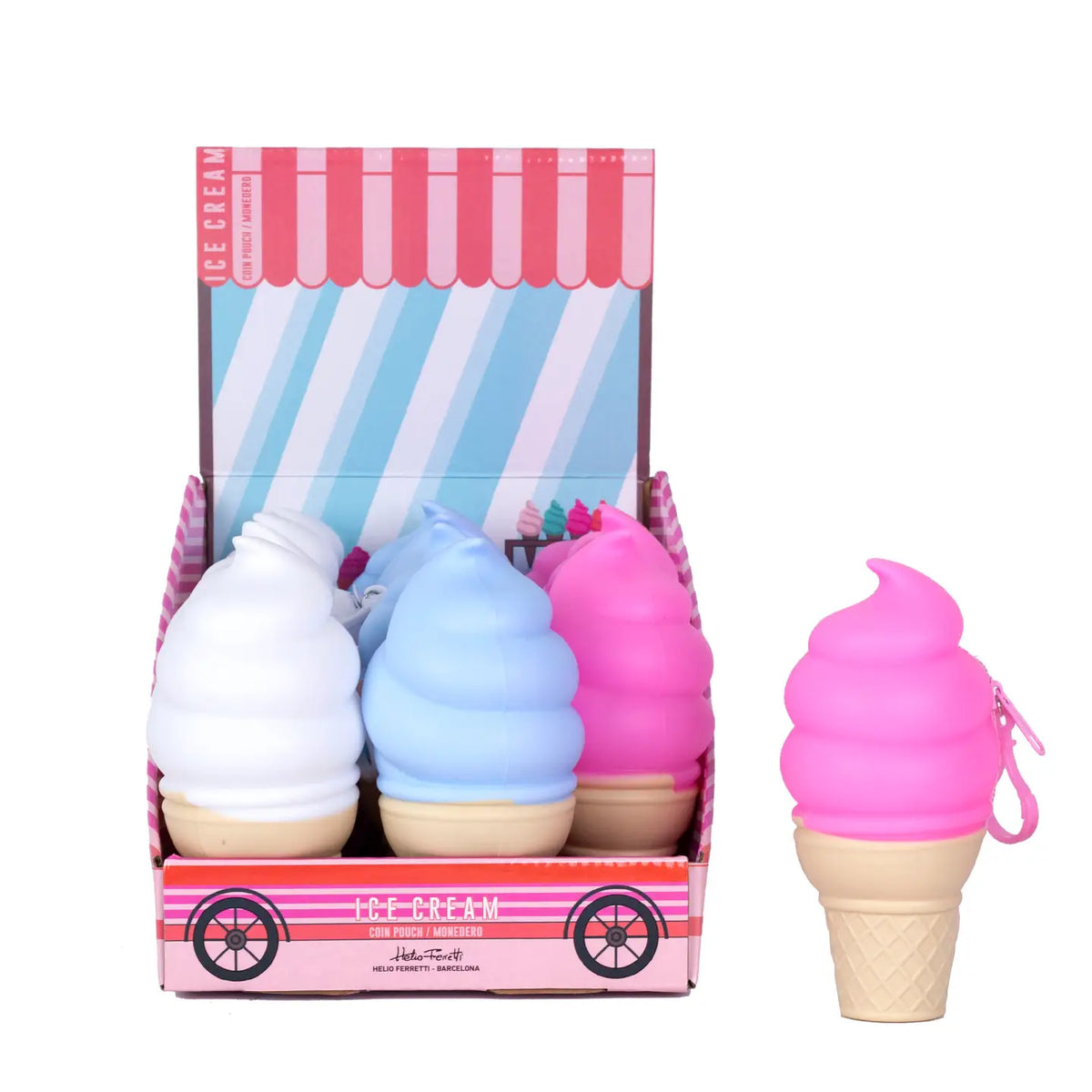 Silicone Ice Cream Coin Purse – Growing Tree Toys