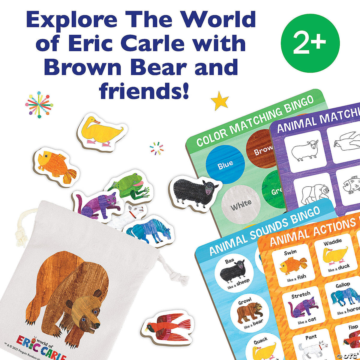 World of Eric Carle: Animal Bingo – A Movement, Sound & Matching Game ...
