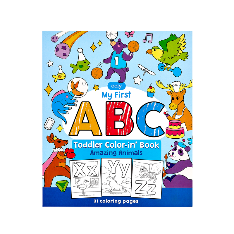 toddler alphabet coloring pages