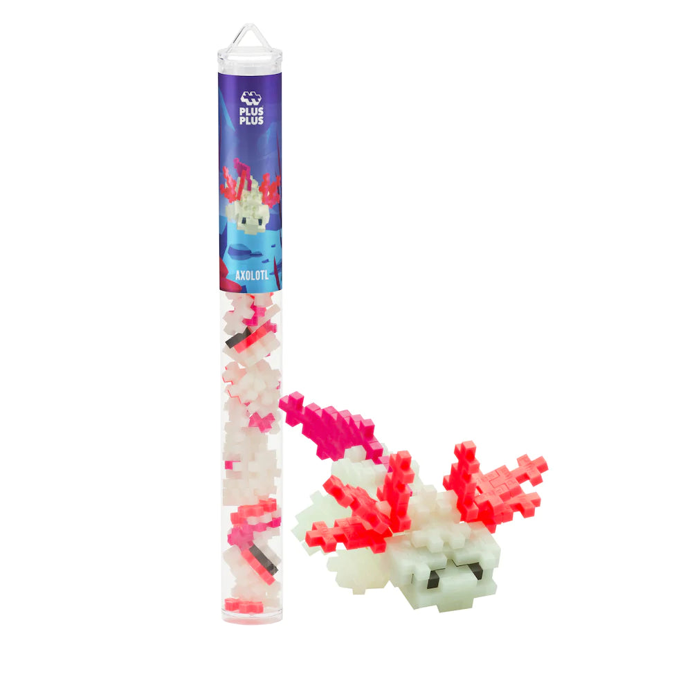Plus-Plus Tube: Axolotl – Growing Tree Toys