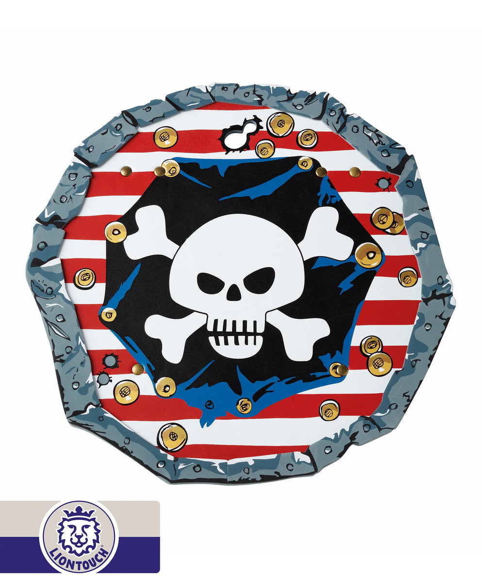Liontouch Red Stripe Pirate Shield – Growing Tree Toys