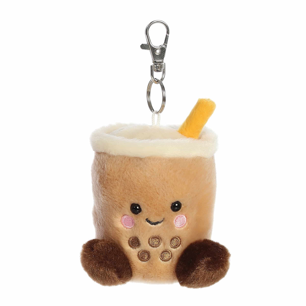 Aurora® Palm Pals™ Clip-On Milky Tea Boba™ 4" – Growing Tree Toys