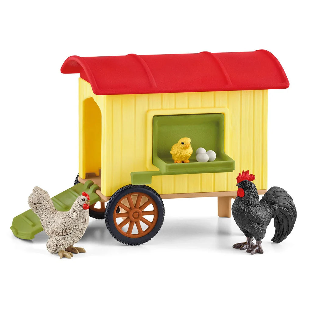 Schleich Farm World Mobile Chicken Coop – Growing Tree Toys