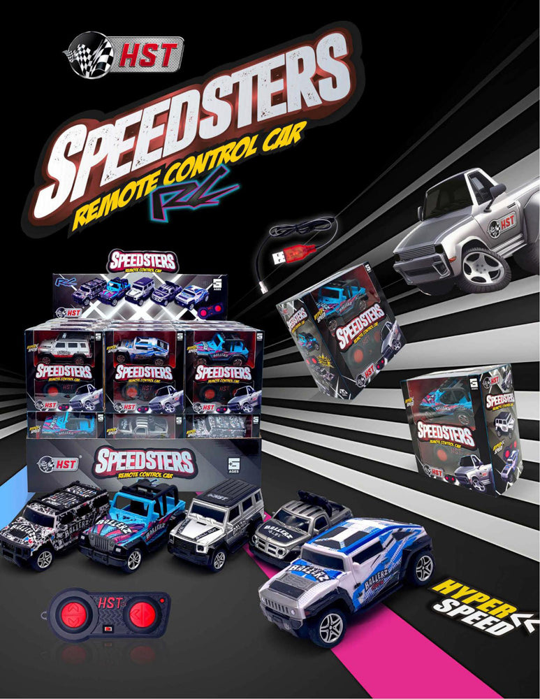 HST Speedsters Remote Control Cars Assorted – Growing Tree Toys