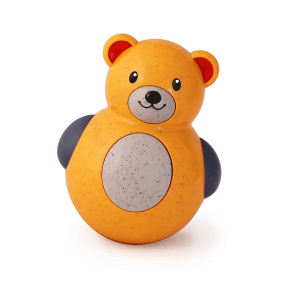 Speedy Monkey: Tolo Roly Poly Teddy Bear – Growing Tree Toys