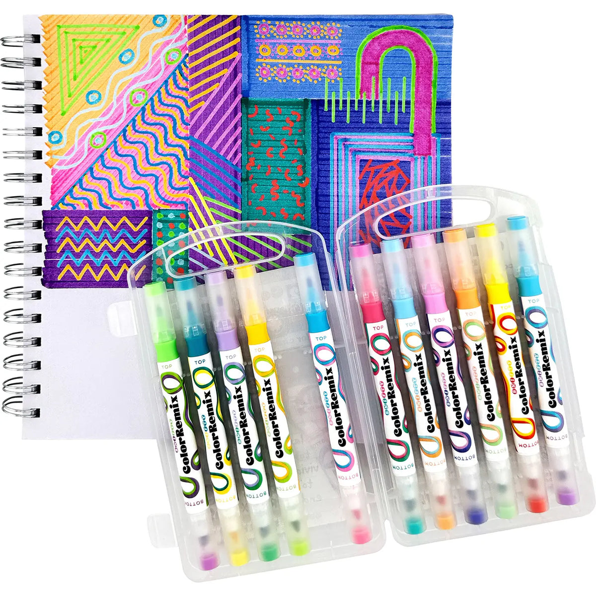 Snifty Color Remix- Double Ended Color Changing Layering Markers ...