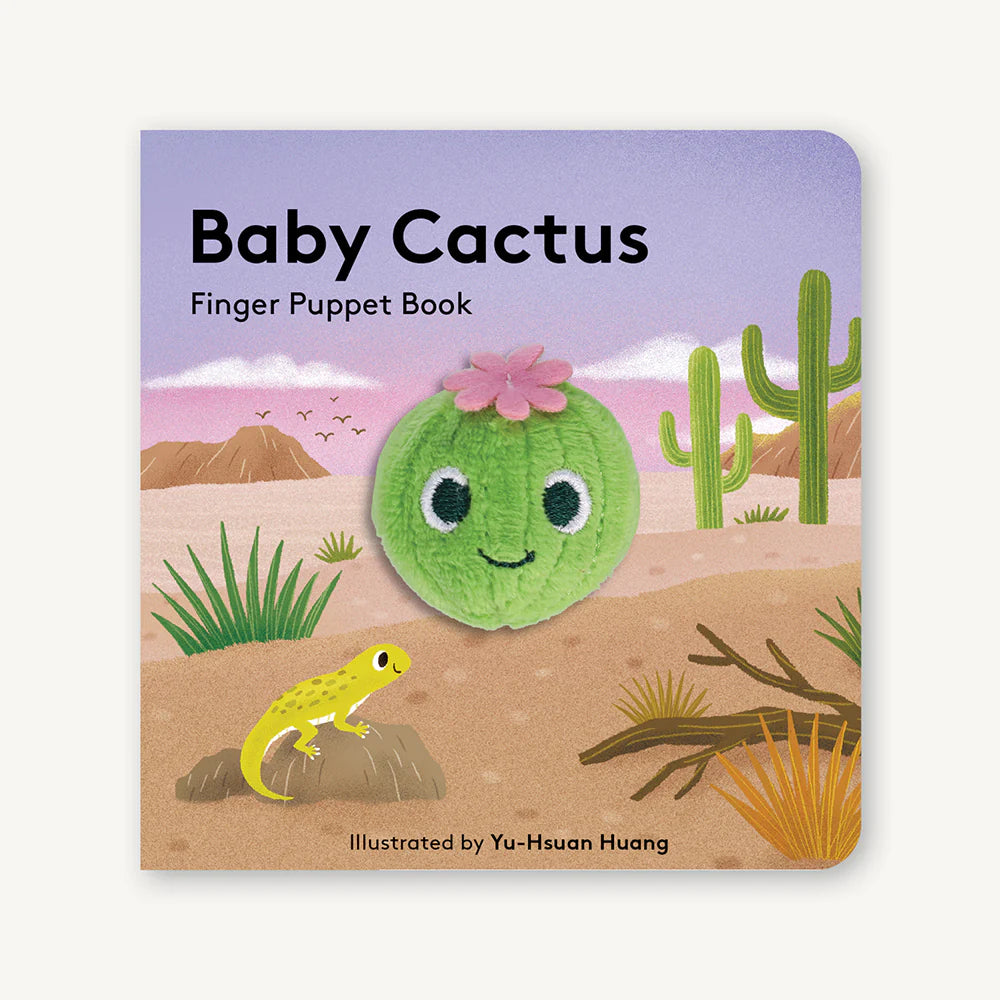 Baby Cactus Finger Puppet Board Book – Growing Tree Toys