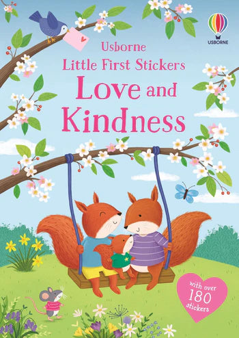 Usborne Little First Sticker Book: Love and Kindness – Growing Tree Toys