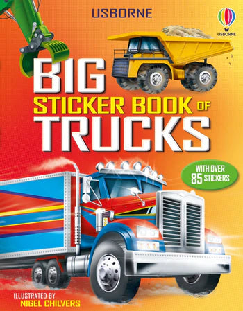 Usborne Sticker Book: Big Sticker Book of Trucks – Growing Tree Toys