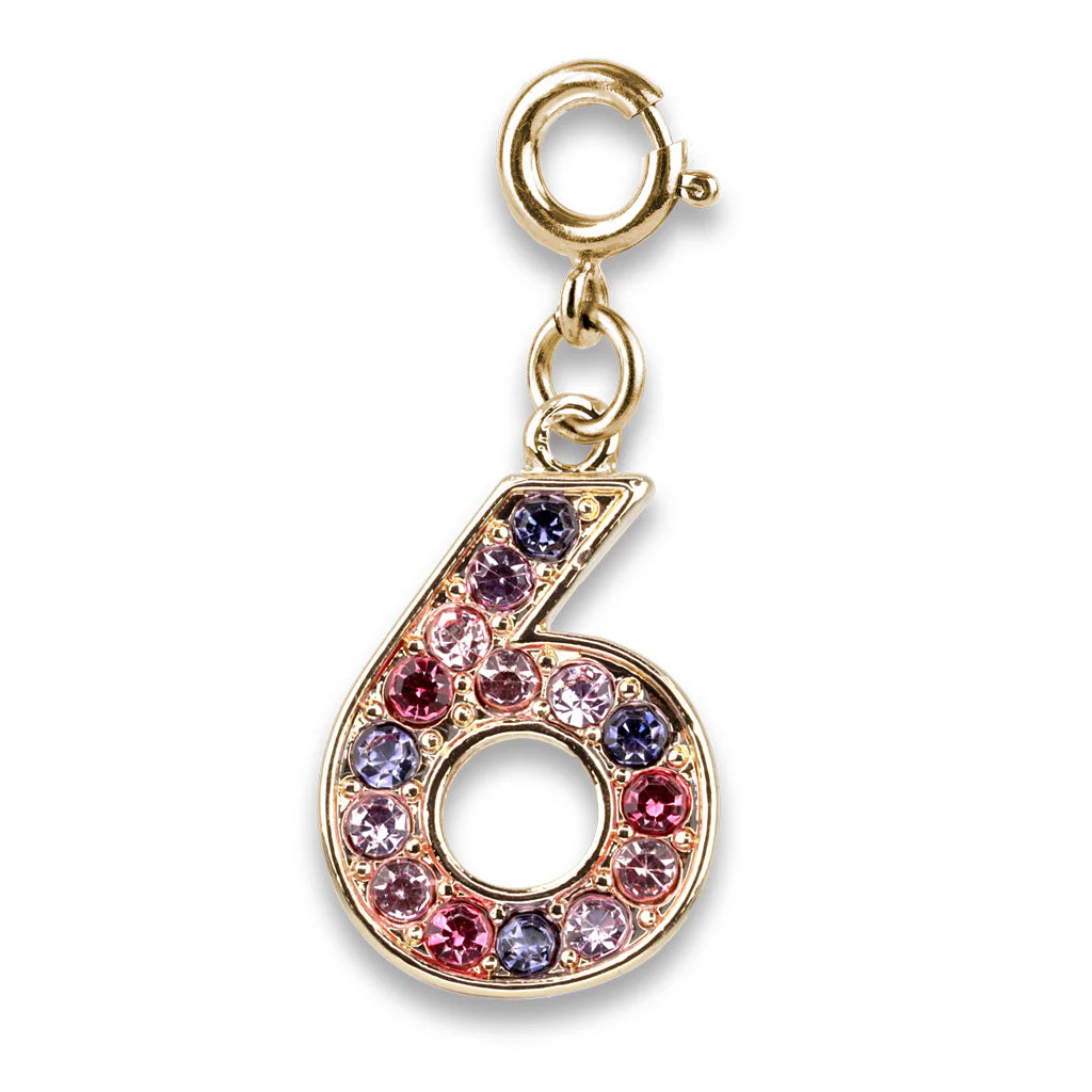 Charm It Gold Pink Multi 6 Charm – Growing Tree Toys