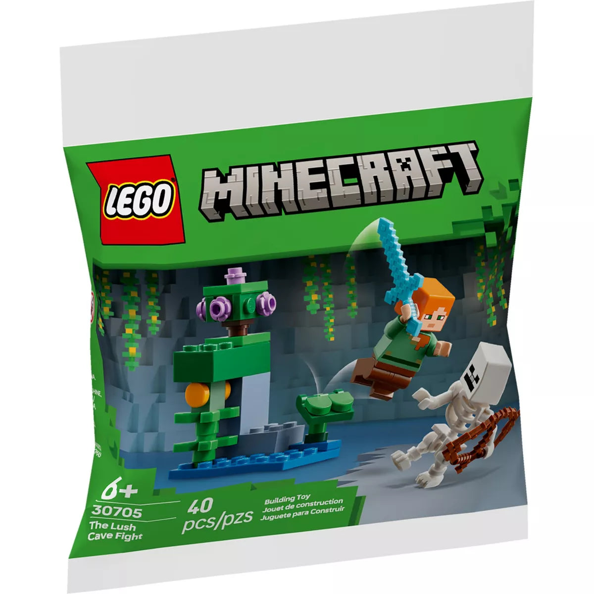 LEGO® Minecraft The Lush Cave Fight 30705 – Growing Tree Toys