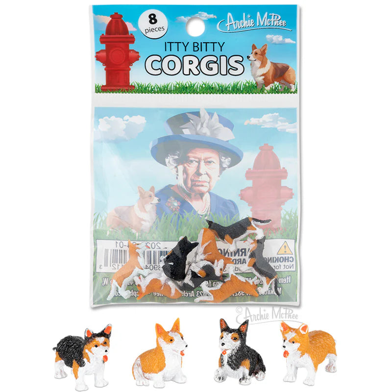 Archie McPhee® Itty Bitty Corgis – Growing Tree Toys