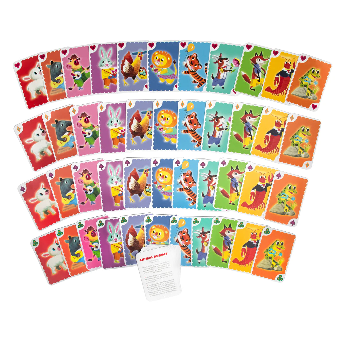 eeBoo Card Game Animal Rummy – Growing Tree Toys