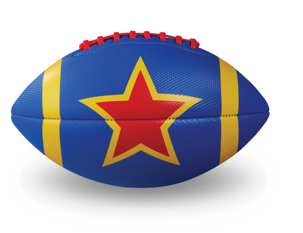 Crocodile Creek Soft Football - Red Star – Growing Tree Toys