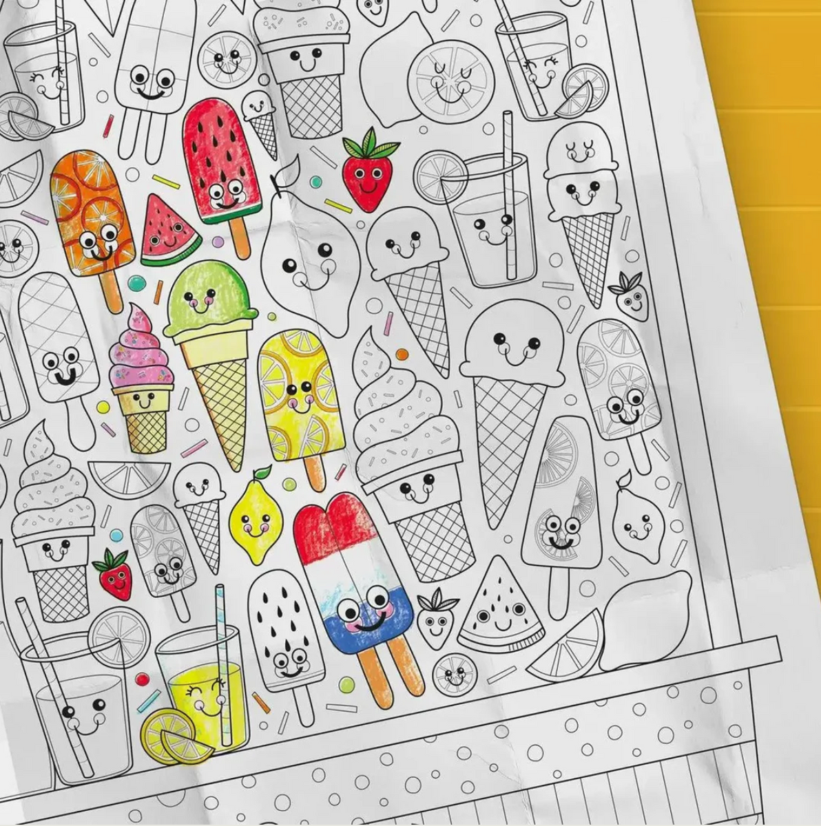 Pico Giant Coloring Page: Lemonade – Growing Tree Toys