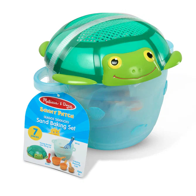 Melissa & Doug® Seaside Sidekicks Sand Baking Set – Growing Tree Toys