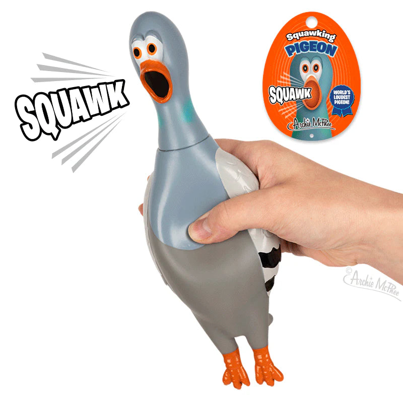 Archie McPhee® Squawking Pigeon – Growing Tree Toys