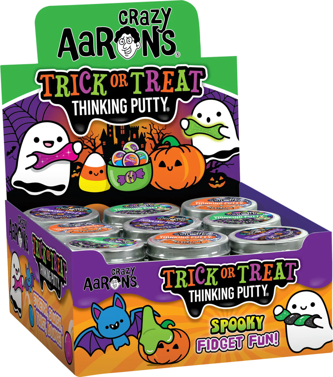 Crazy Aaron's® Thinking Putty® Halloween Mini Assortment – Growing Tree ...