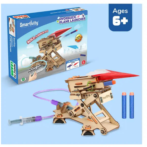 Smartivity® Hydraulic Plane Launcher – Growing Tree Toys