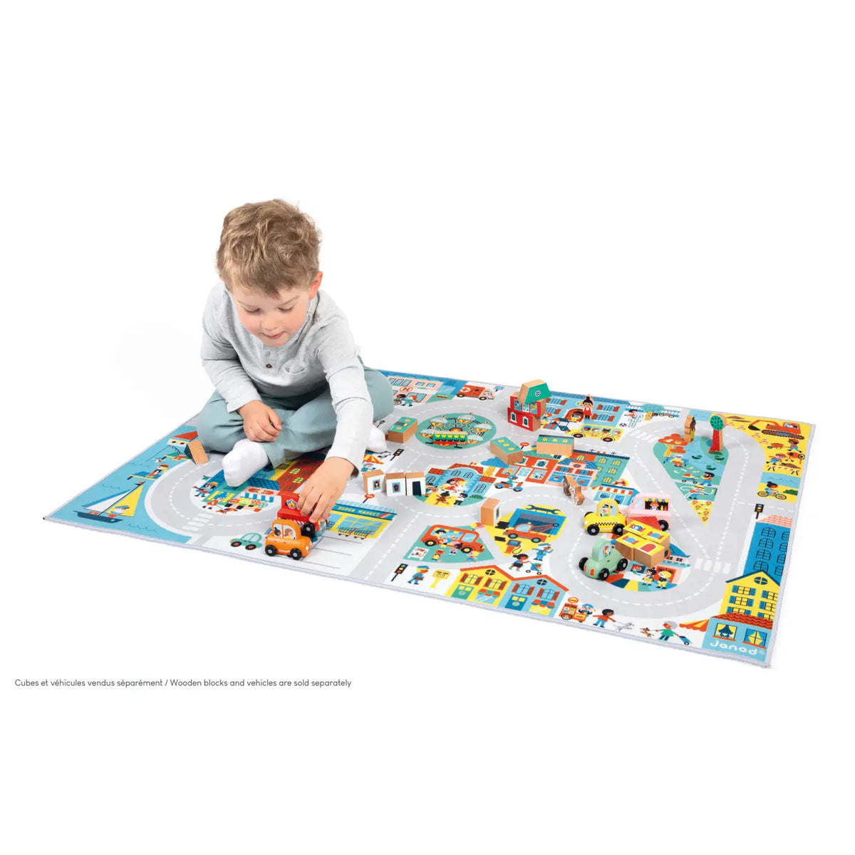 Janod Crossroads City Play Mat – Growing Tree Toys