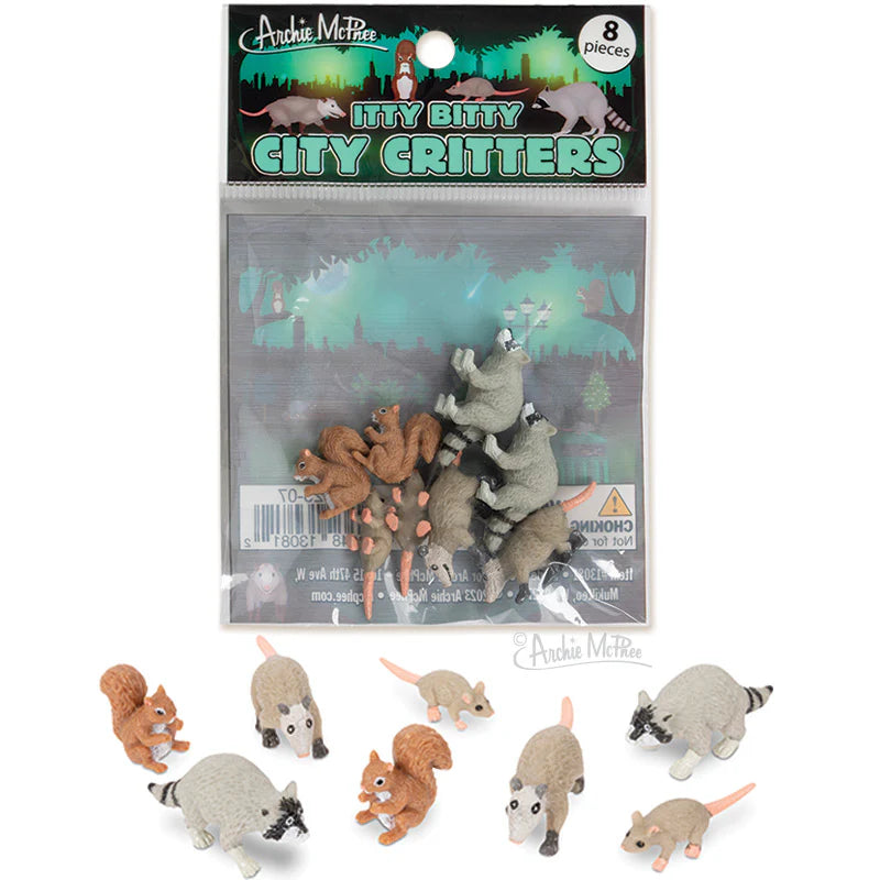Archie McPhee® Itty Bitty City Critters – Growing Tree Toys