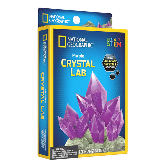 Blue Marble National Geographic Purple Crystal Lab – Growing Tree Toys