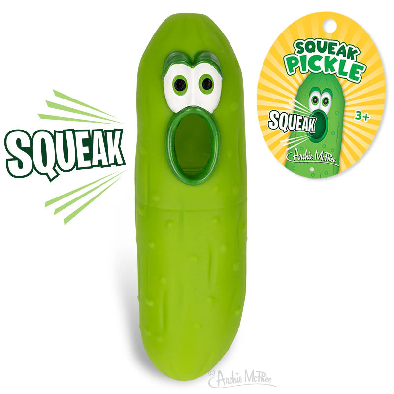Archie McPhee® Squeak Pickle – Growing Tree Toys