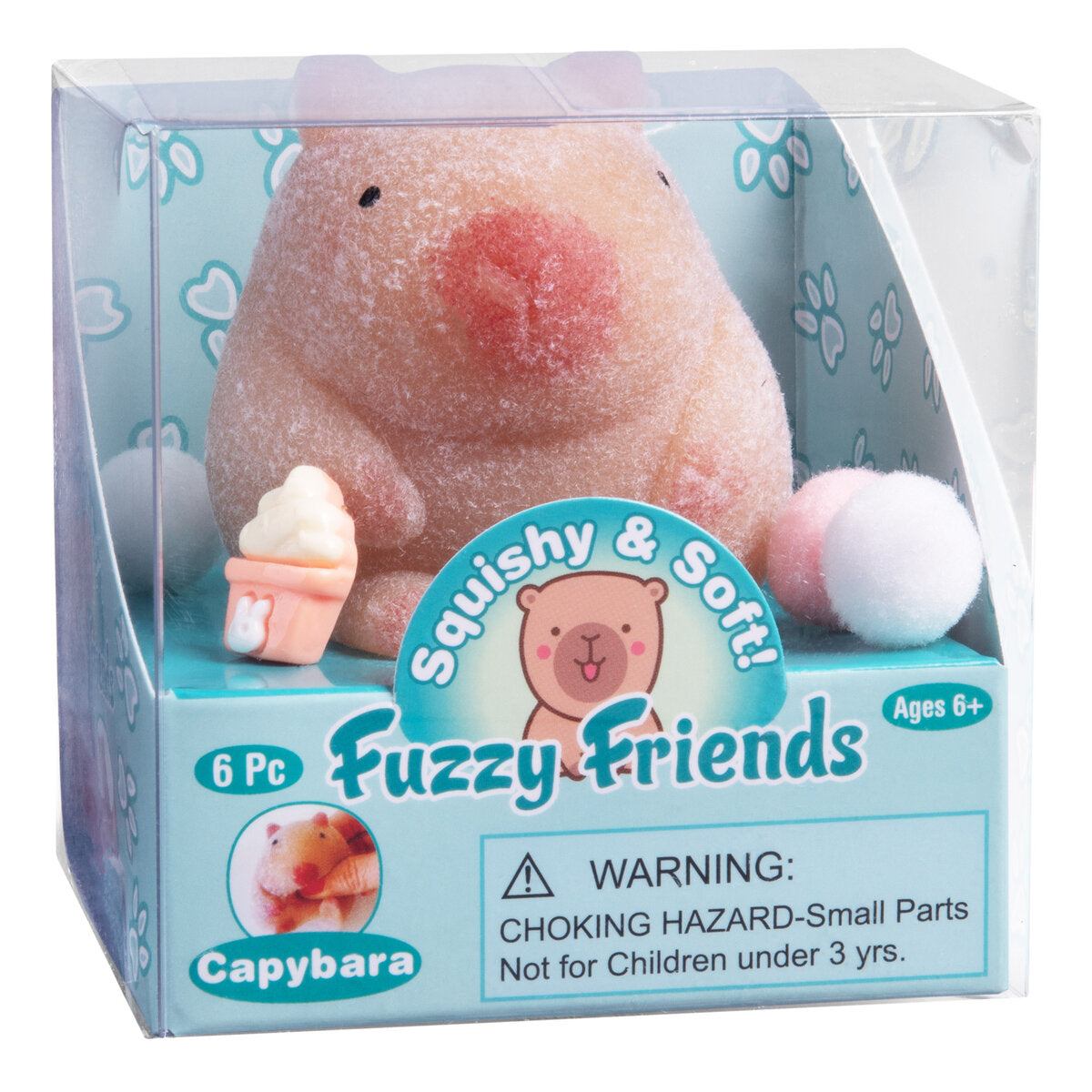 ZABA Fuzzy Friends - Capybara – Growing Tree Toys