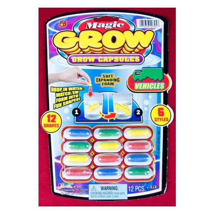 Magic Grow Capsules: Vehicle – Growing Tree Toys