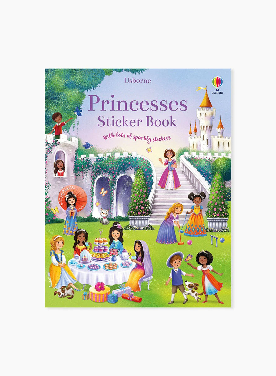 Usborne Princesses Sticker Book with Lots of Sparkly Stickers – Growing ...