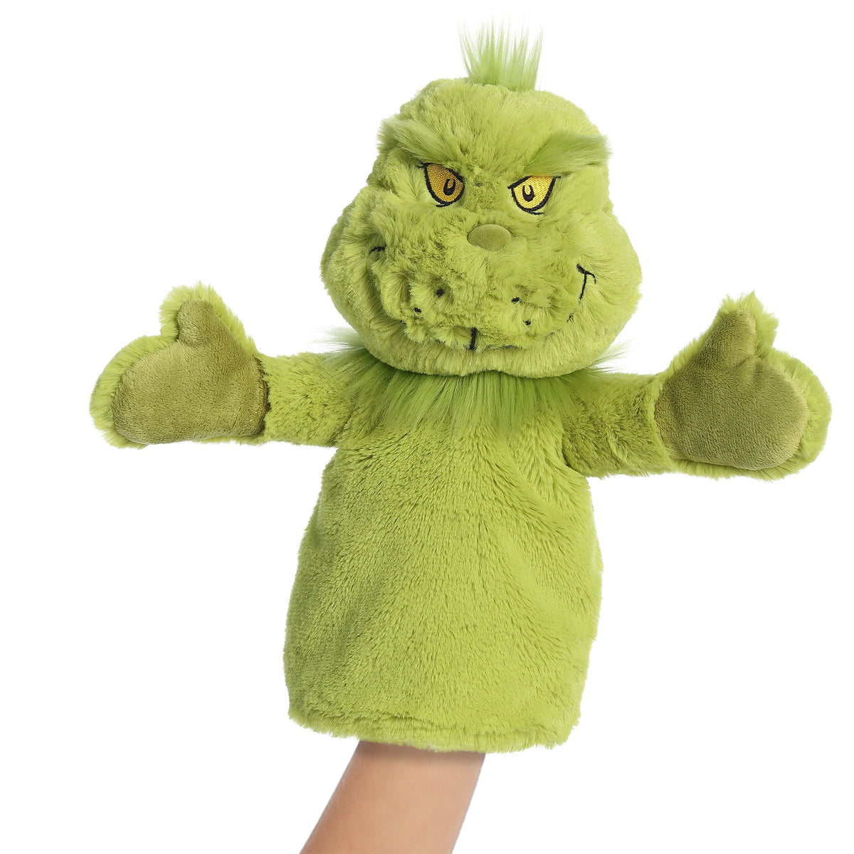 Aurora Dr. Seuss Grinch Hand Puppet 10" – Growing Tree Toys