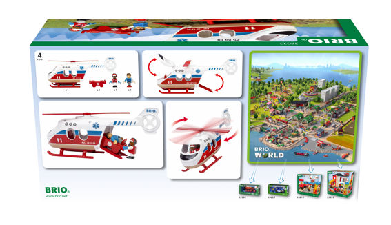 Brio Rescue Helicopter 36022 – Growing Tree Toys