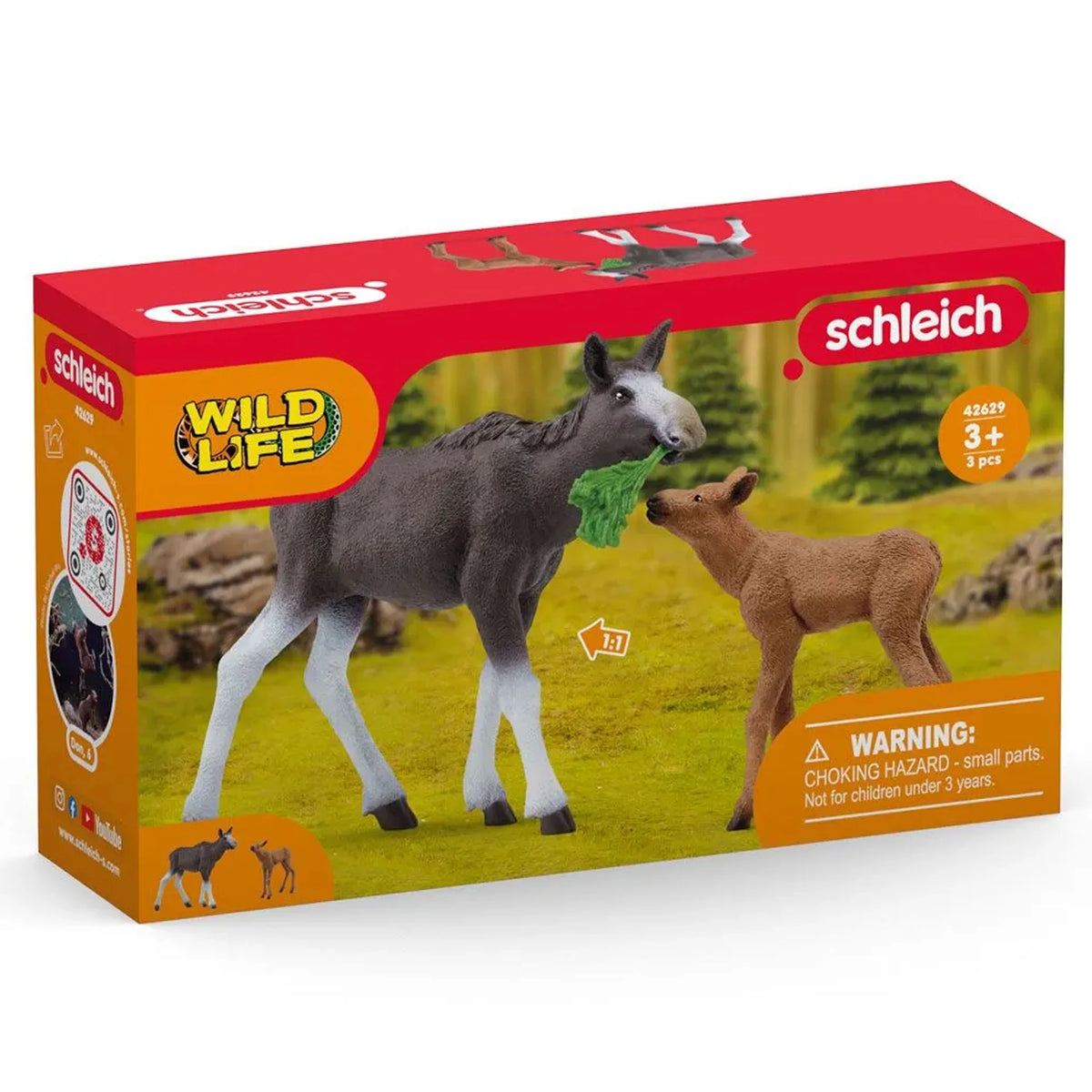 Schleich Moose Family – Growing Tree Toys