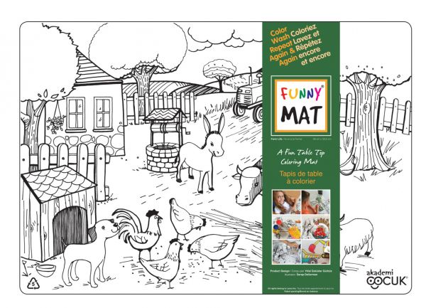 Funny Mat - Farm Animals – Growing Tree Toys