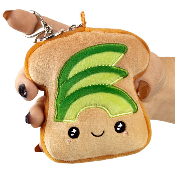Squishable® Micro Keychain: Avocado Toast 3" – Growing Tree Toys